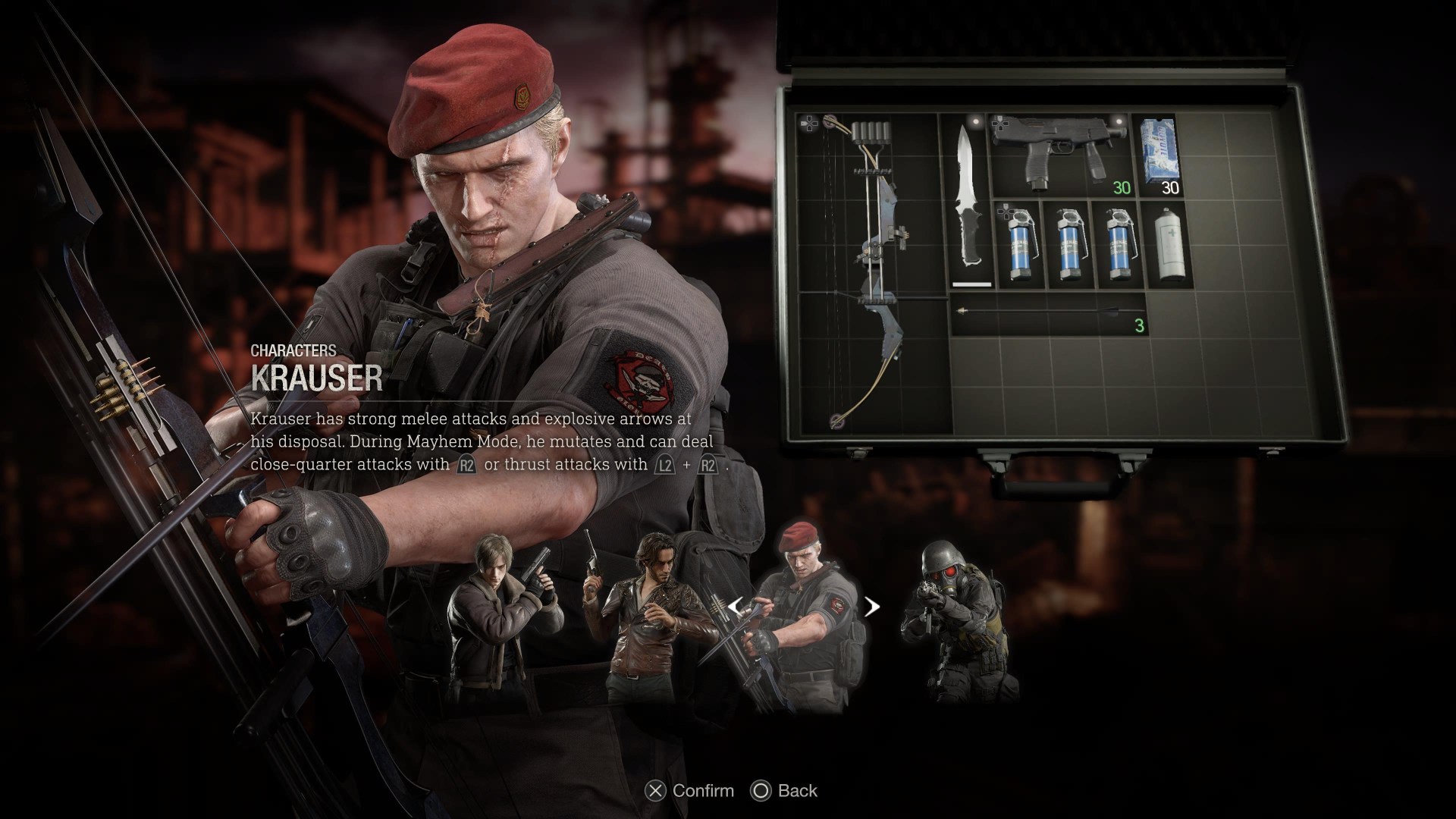 All character loadouts and tips for Resident Evil 4 remake Mercenaries