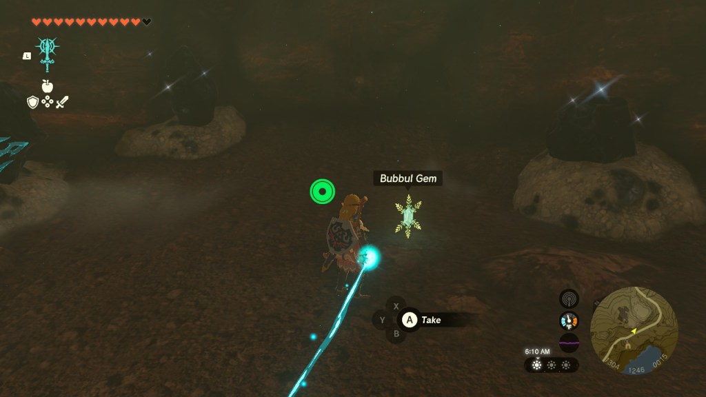 All Bubbul Gem rewards & how to use them in Tears of the Kingdom