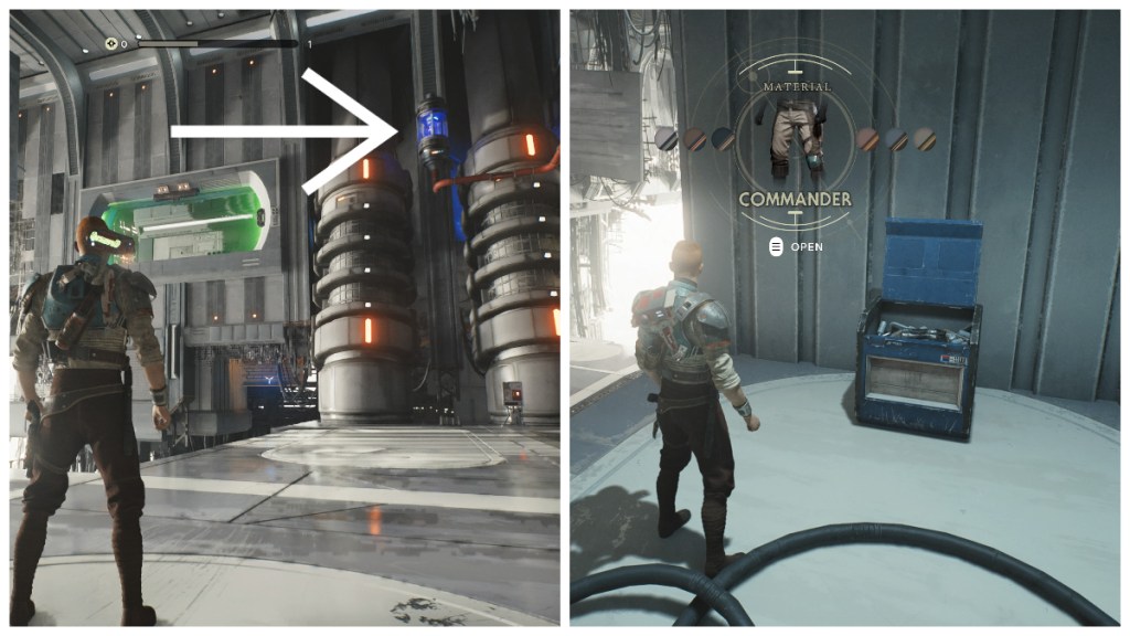 Where to find the Commander Outfit colors in Jedi Survivor