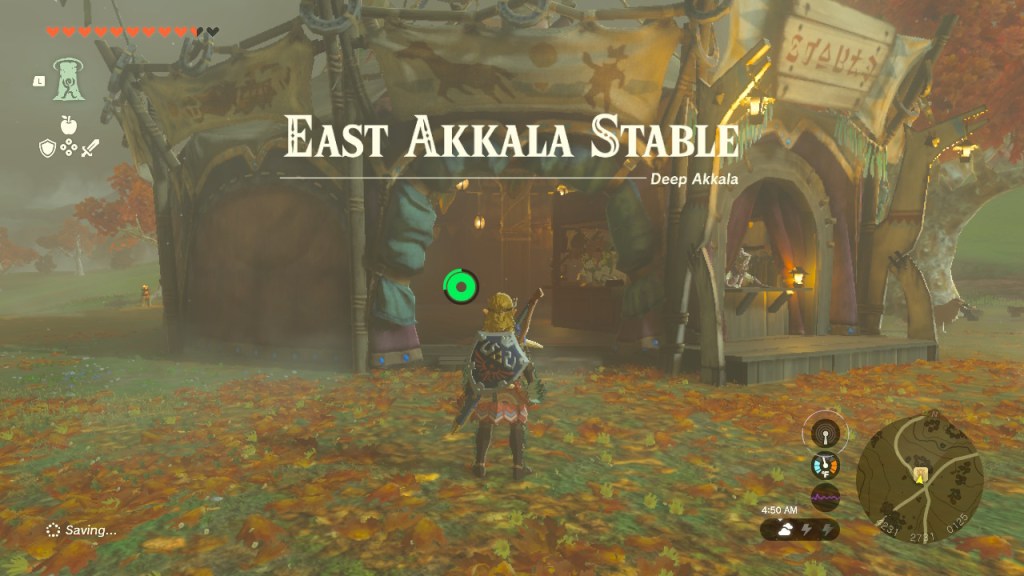 East Akkala Stable location & directions Tears of the Kingdom (Totk)
