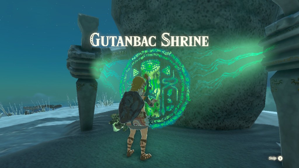 Gutanbac Shrine location and solution for Tears of the Kingdom