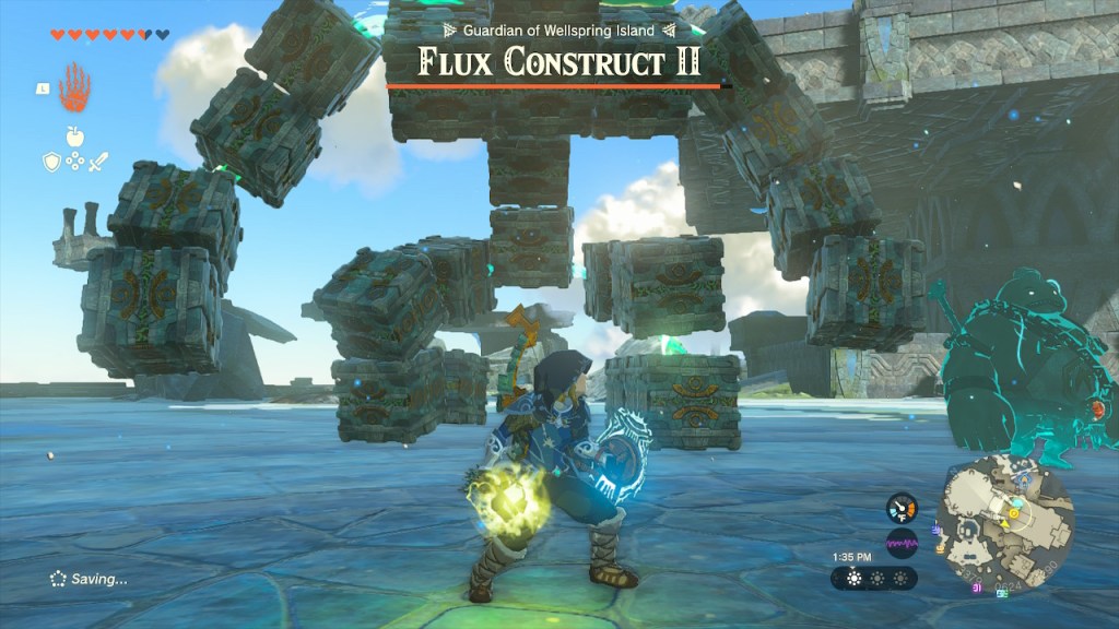How to defeat Flux Construct 1, 2 & 3 in Tears of the Kingdom (TotK)