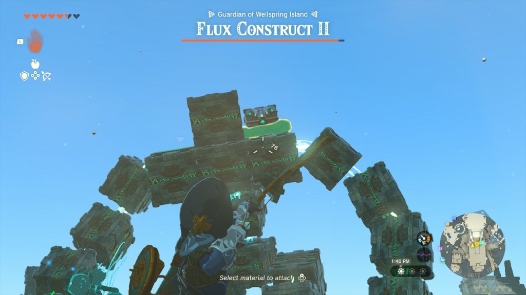 How to defeat Flux Construct 1, 2 & 3 in Tears of the Kingdom (TotK)