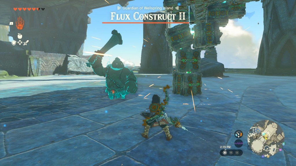 How to defeat Flux Construct 1, 2 & 3 in Tears of the Kingdom (TotK)