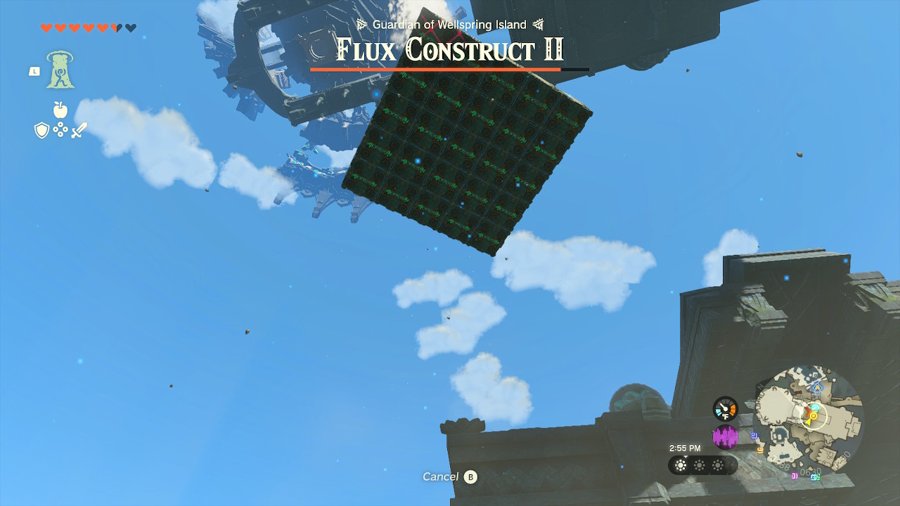 How to defeat Flux Construct 1, 2 & 3 in Tears of the Kingdom (TotK)