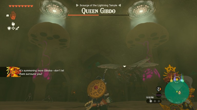 How to beat the Queen Gibdo boss in Tears of the Kingdom