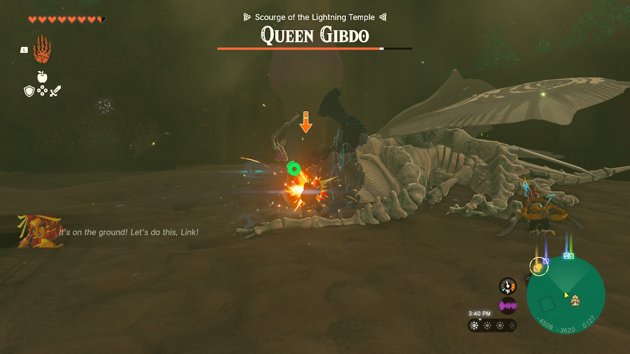 How to beat the Queen Gibdo boss in Tears of the Kingdom