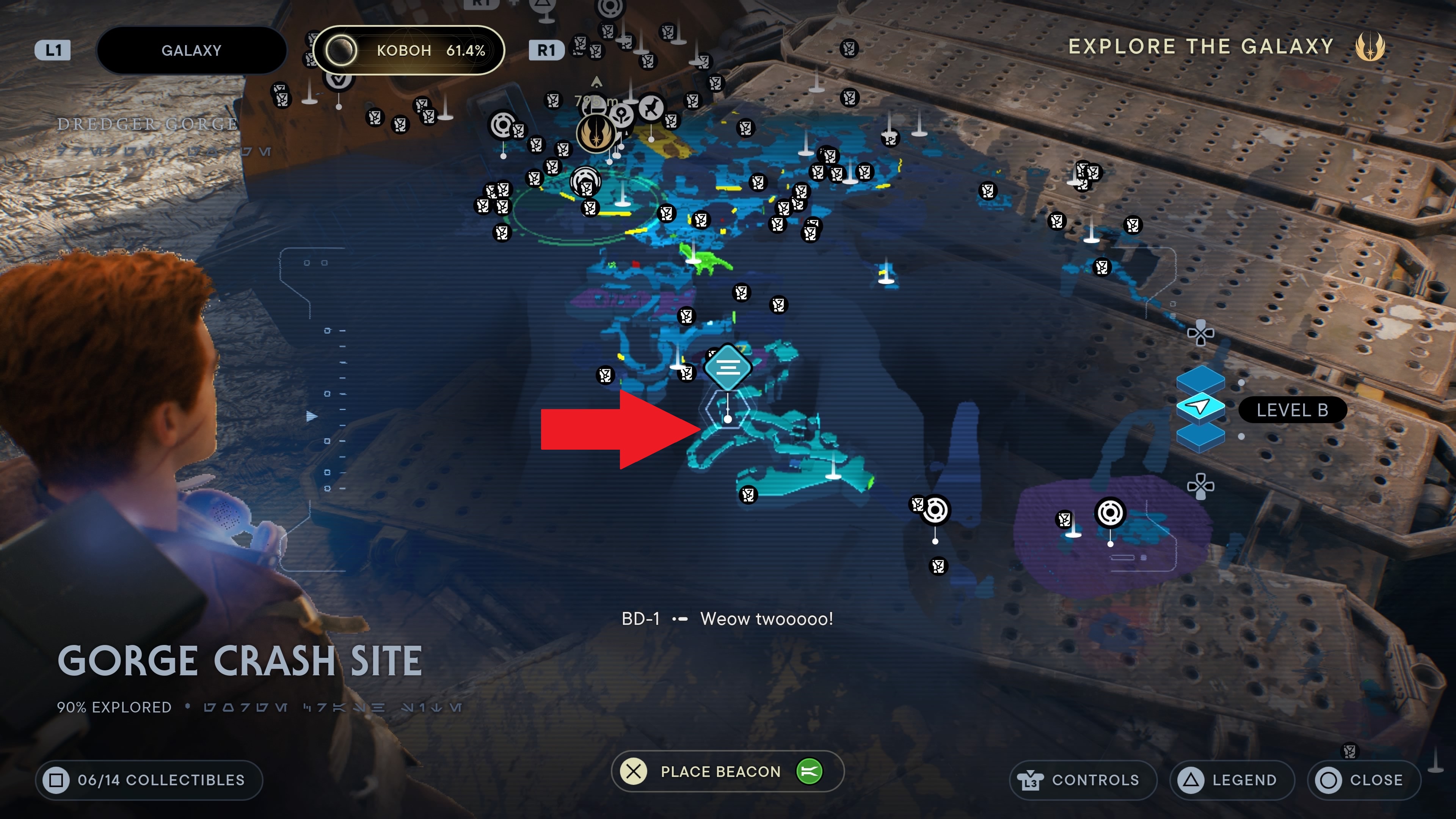 How to lift the ship from the Tar Pits Jedi Survivor