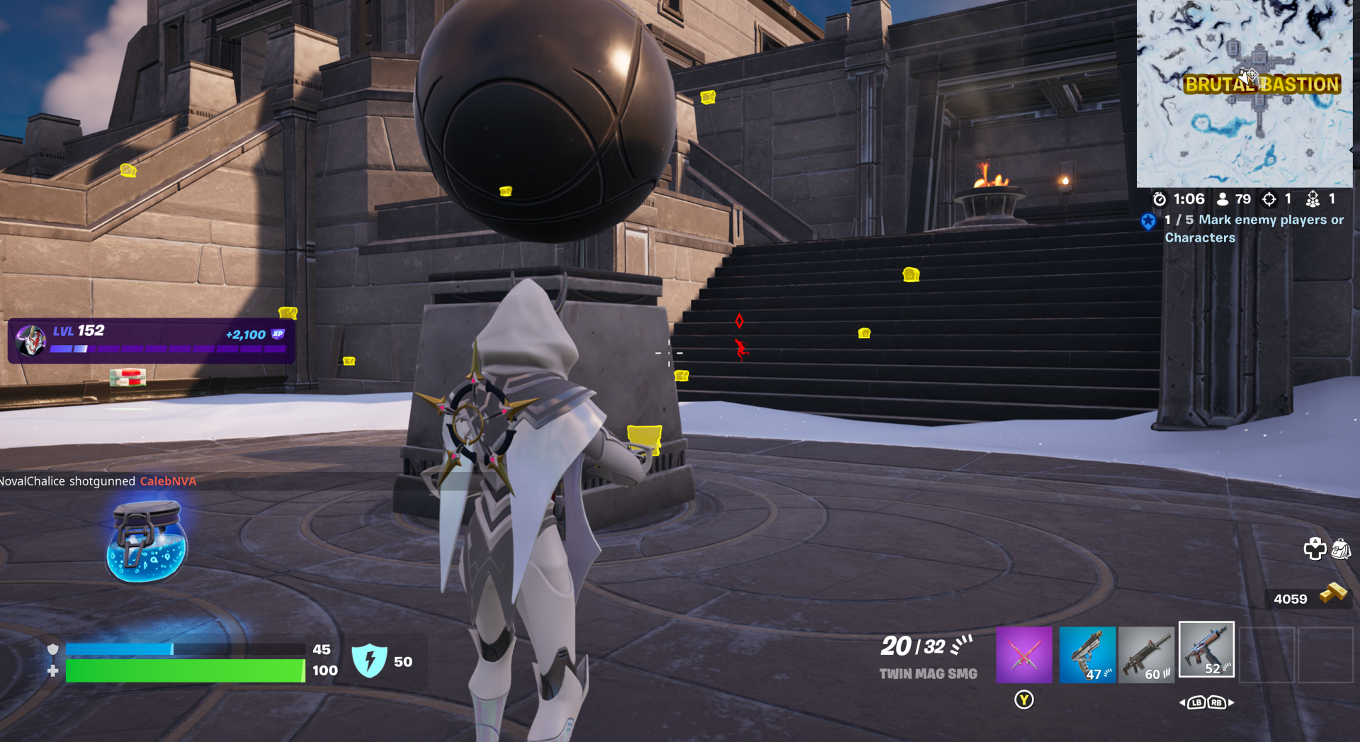 How to mark enemy players or characters in Fortnite Chapter 4 Season 2