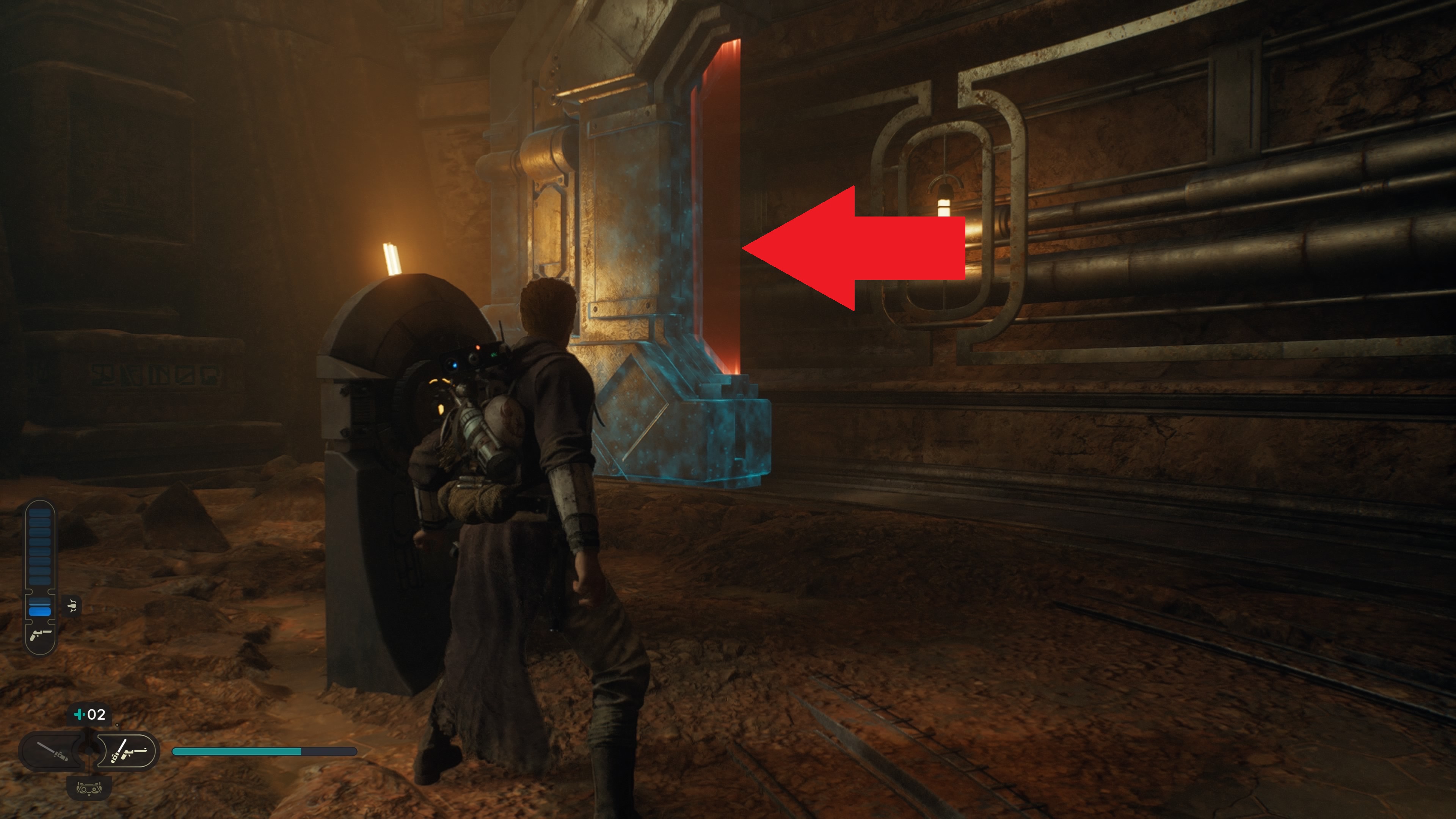 How to solve the door puzzle when locating Brother Armias in Jedi Survivor