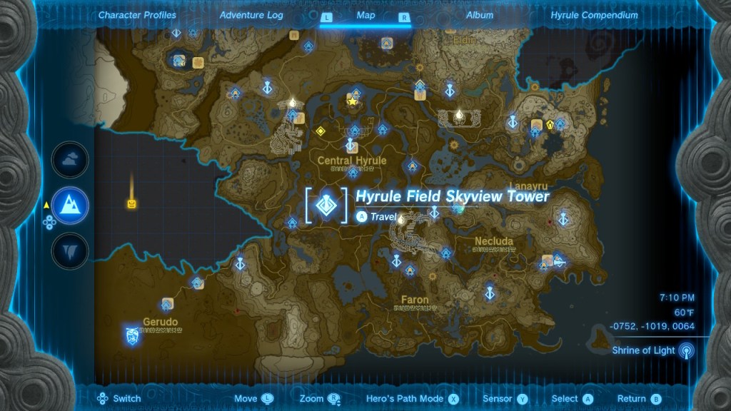 How to unlock the Hyrule Field Skyview Tower in Tears of the Kingdom