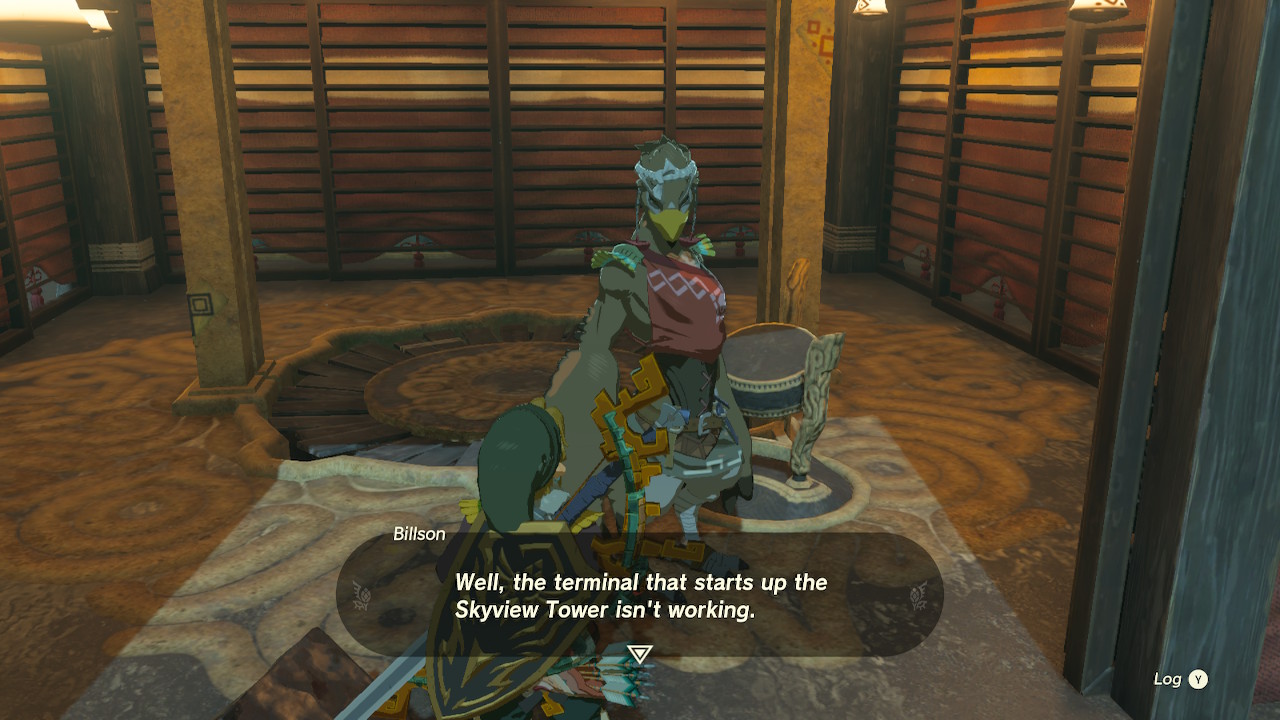 Investigate Thyphlo Ruins Skyview Tower guide Tears of the Kingdom (TotK)