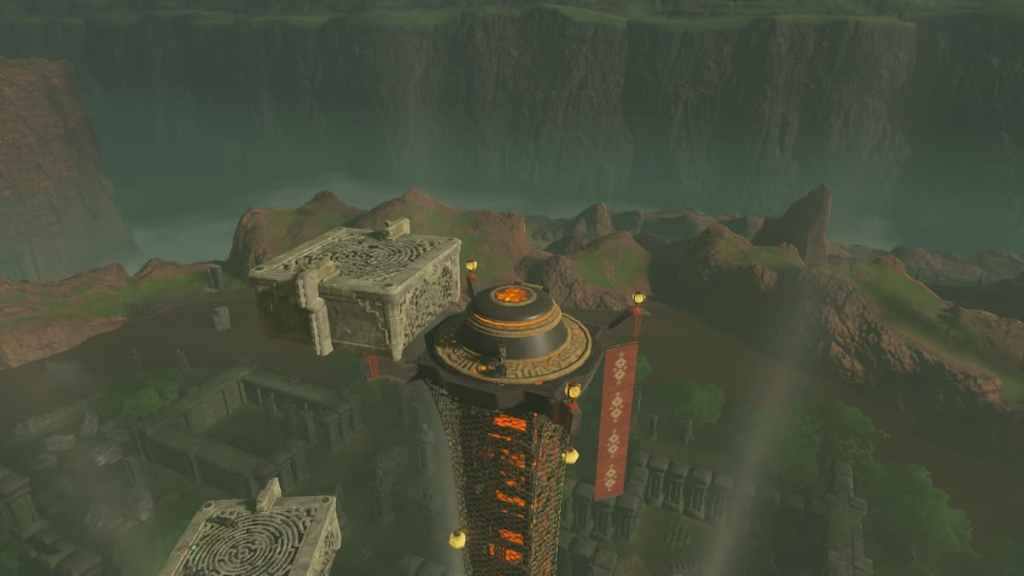 Investigate Thyphlo Ruins Skyview Tower guide Tears of the Kingdom (TotK)