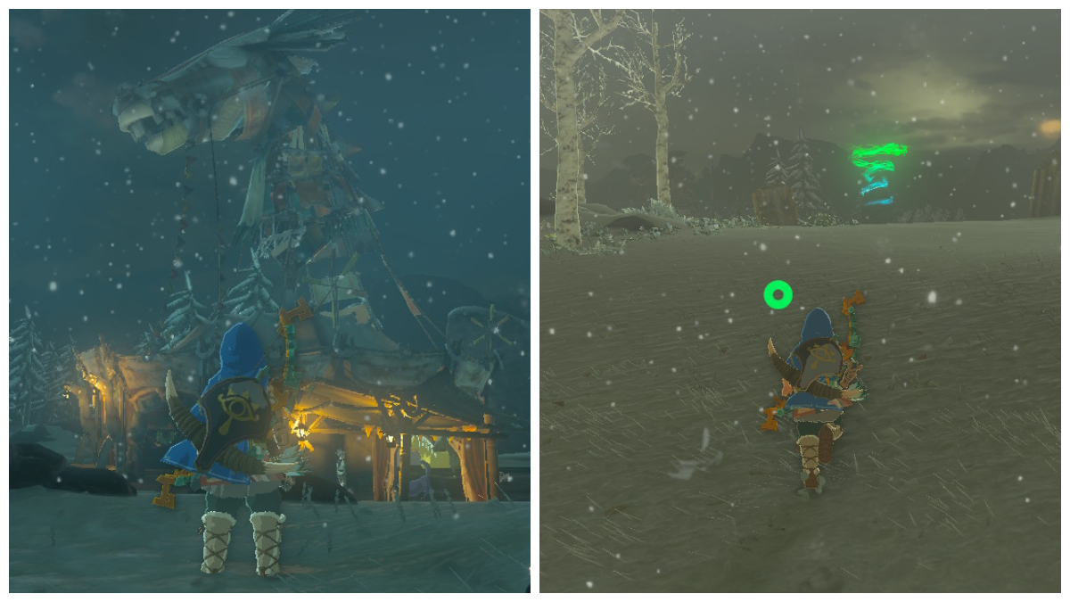 Snowfield Stable location & directions Tears of the Kingdom (Totk)