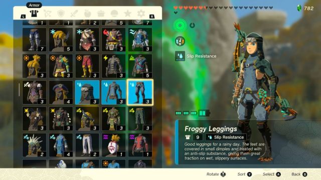 How to get the Froggy armor set in Tears of the Kingdom