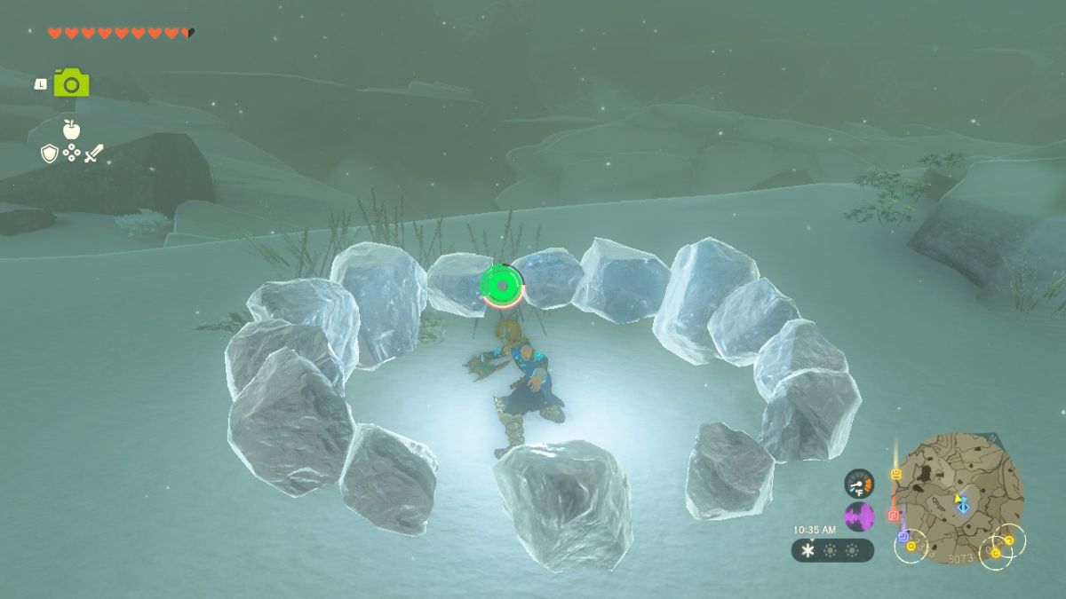 How to get the Frostbite armor set in Tears of the Kingdom
