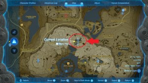 Toto Lake location & directions Tears of the Kingdom (TotK)