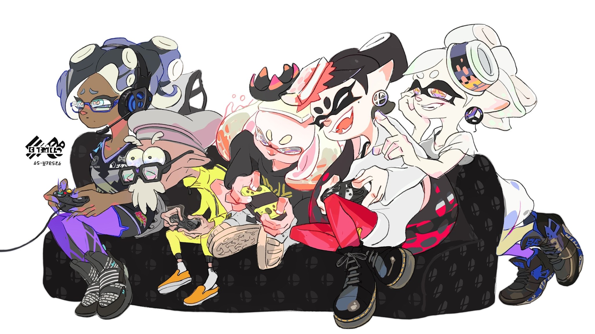 All the great Splatoon splatfest art curated in online gallery ...