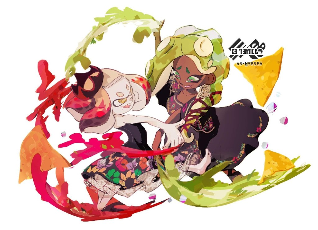 All the great Splatoon splatfest art curated in online gallery ...