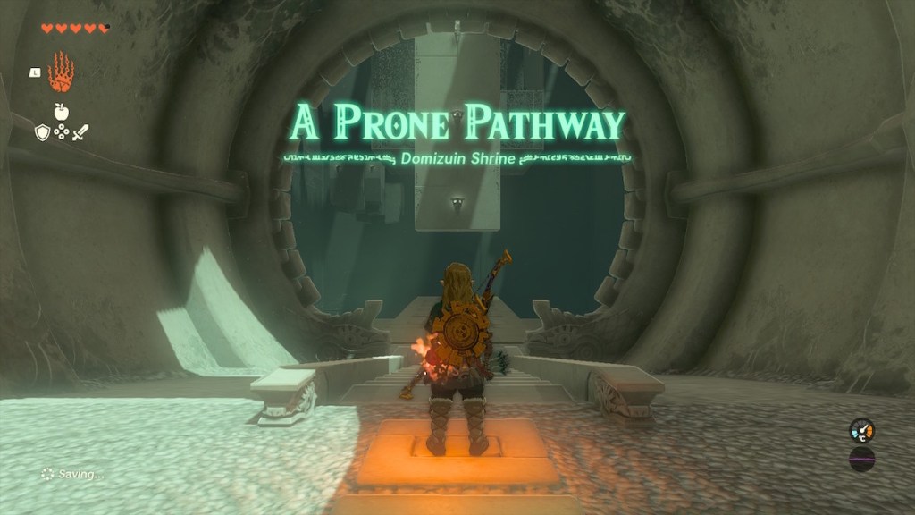 Domizuin Shrine location and solution for Tears of the Kingdom (Totk)