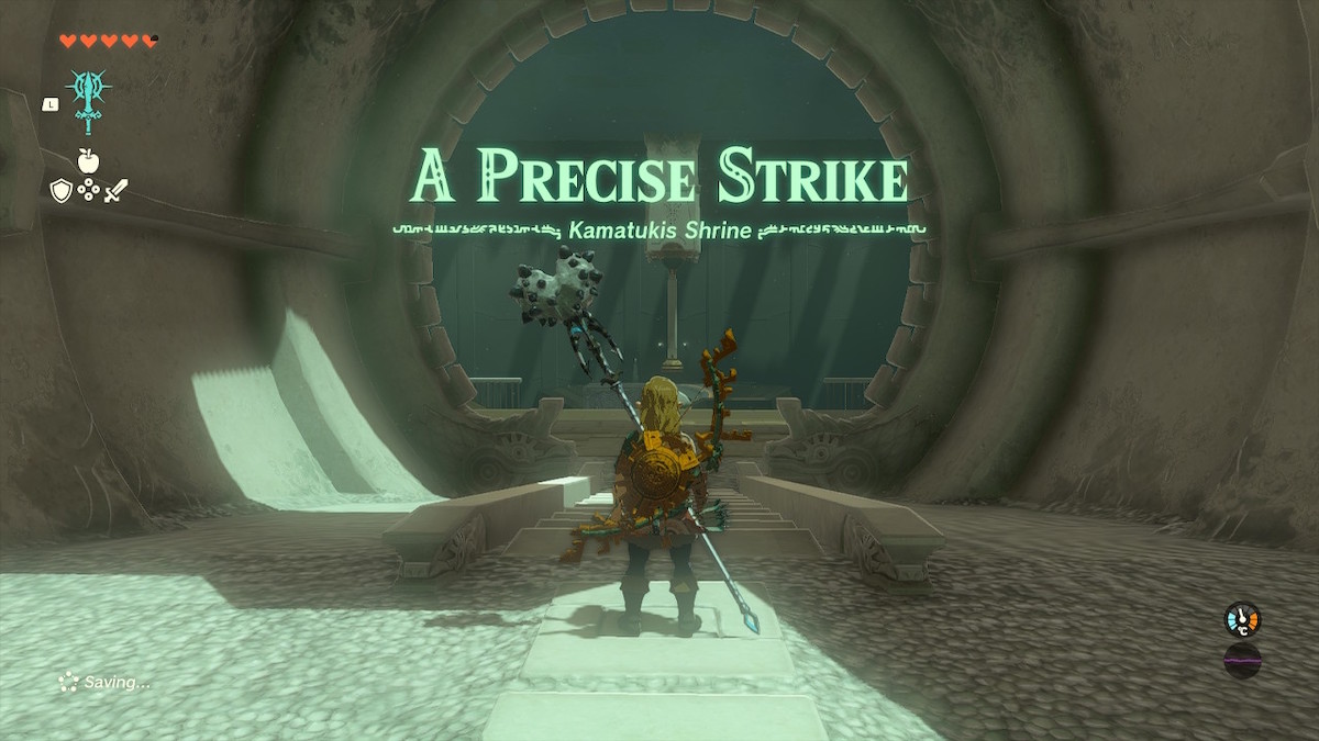 Kamatukis Shrine location and solution for Tears of the Kingdom (Totk)