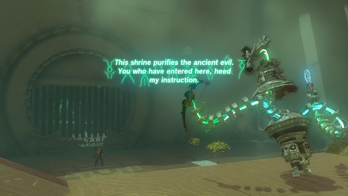 Yamiyo Shrine location and solution for Tears of the Kingdom (Totk)