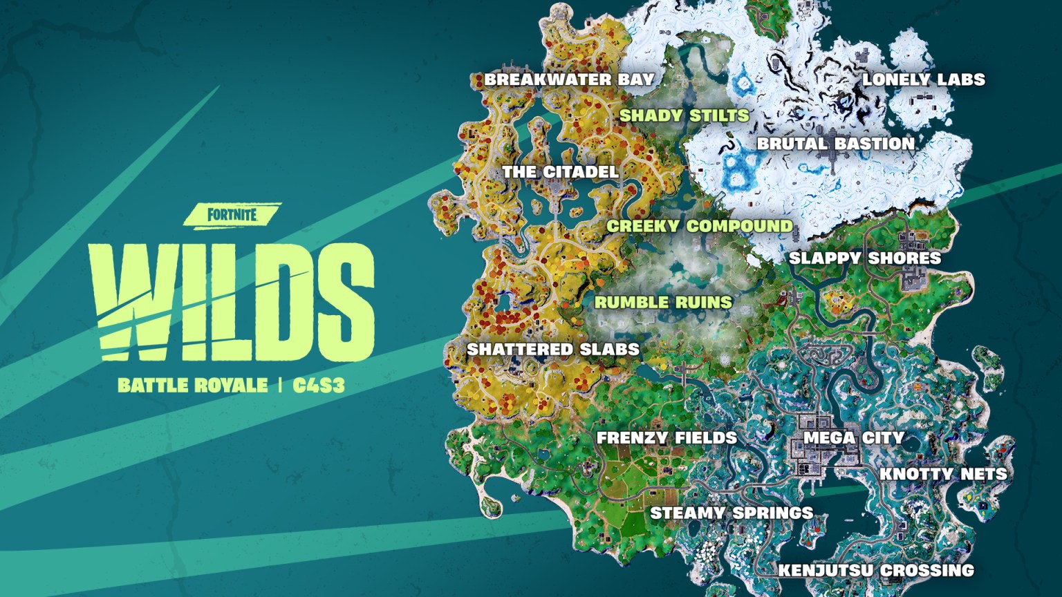 Fortnite Wilds Season 3 map changes, explained – Destructoid