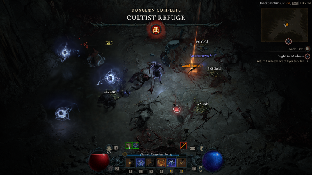 Cultist Refuge dungeon guide Diablo 4