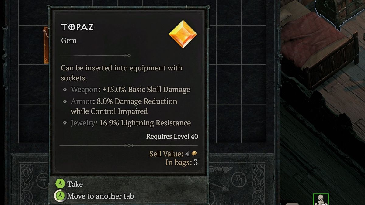 Diablo 4 Gem system explained