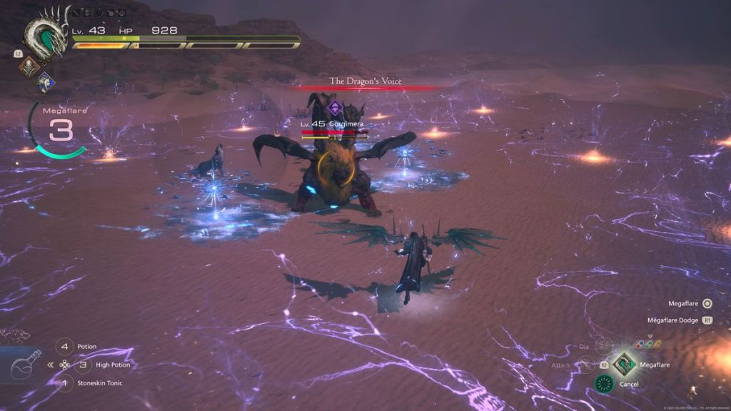 Final Fantasy XVI (FF16) Gorgimera, Tricephalic Terror location & guide