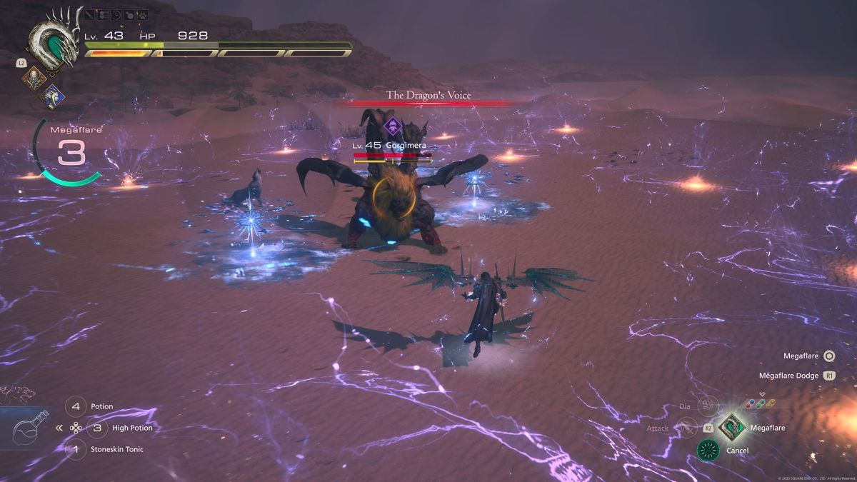 Final Fantasy XVI (FF16) Gorgimera, Tricephalic Terror location & guide