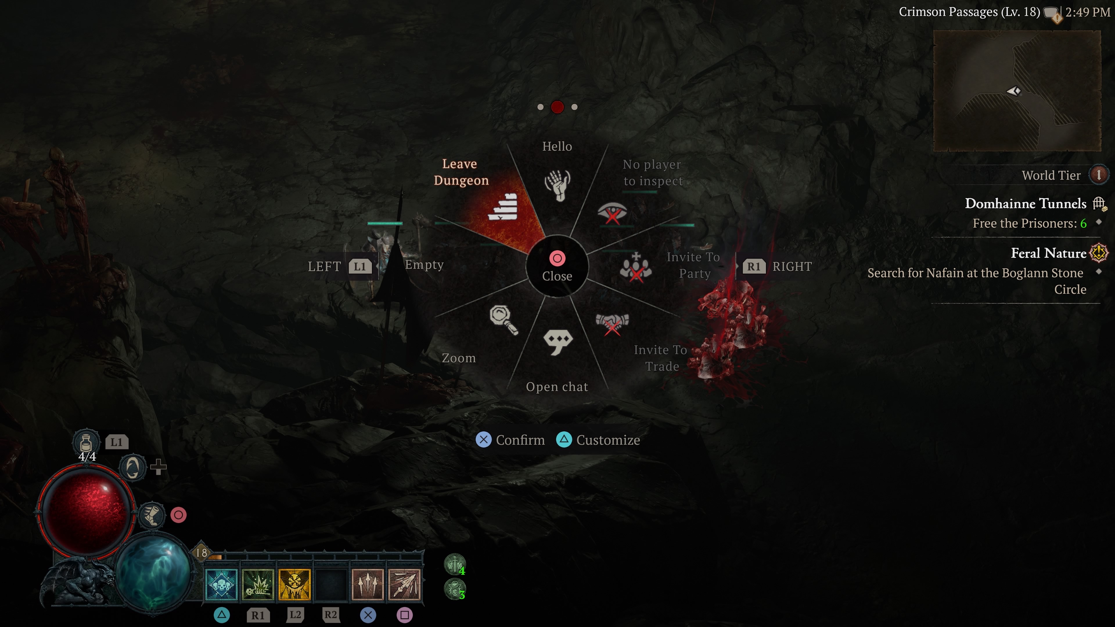 How to reset a dungeon in Diablo 4