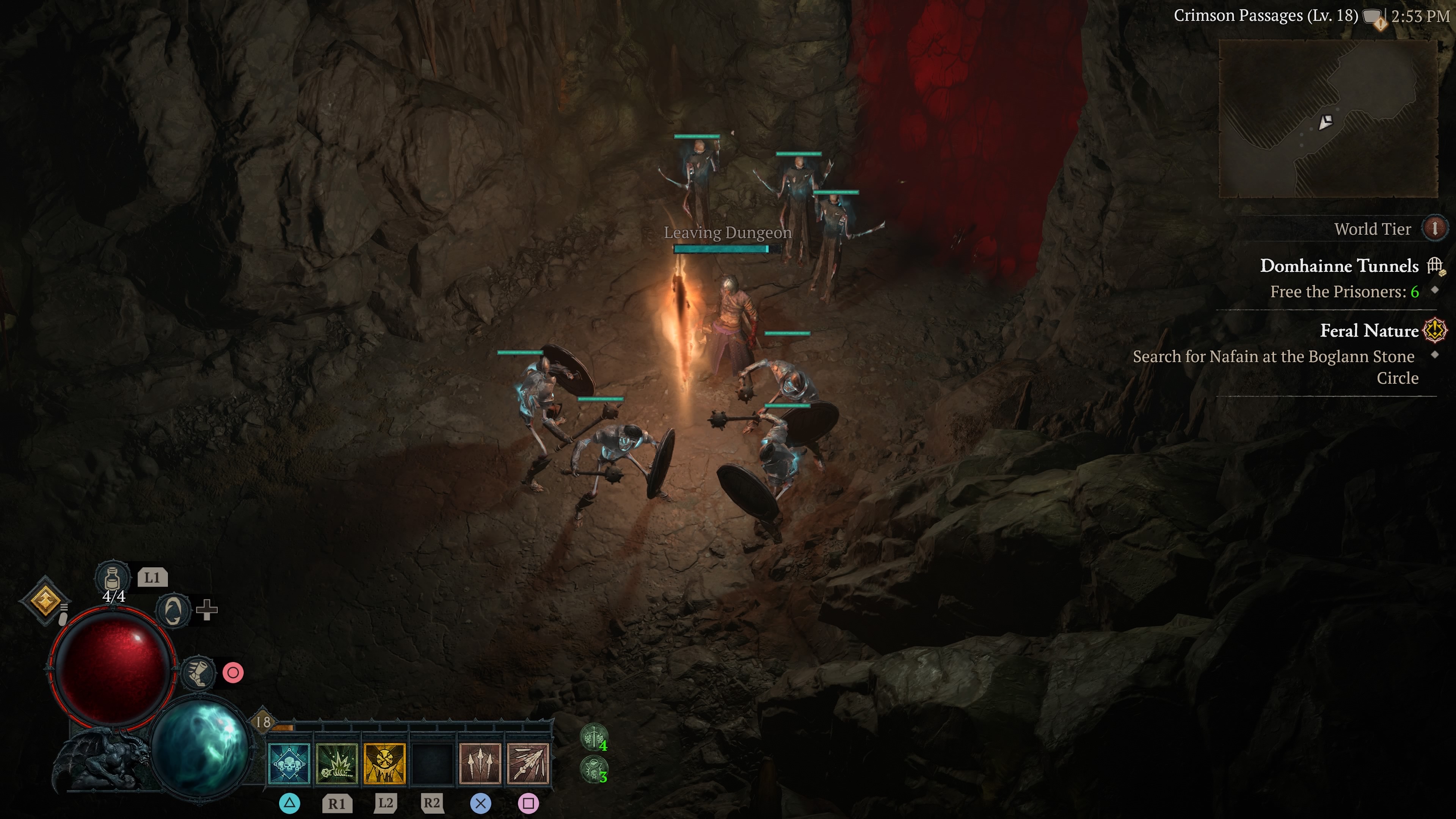 How to reset a dungeon in Diablo 4
