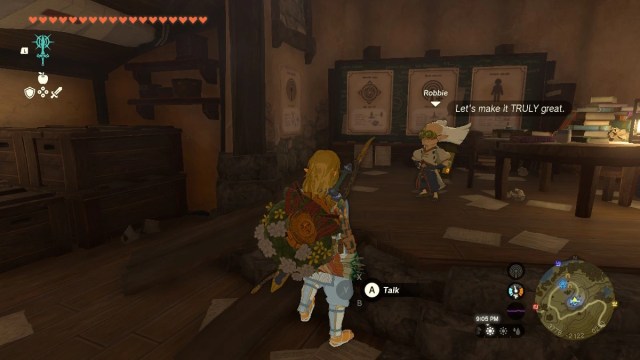 Robbie location & directions Tears of the Kingdom (TotK)