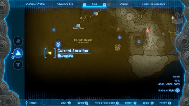 Gerudo's Colossal Fossil side quest guide Tears of the Kingdom (TotK ...