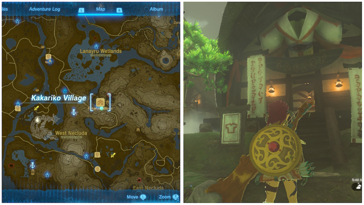 How to find the Gerudo Town secret shop in Tears of the Kingdom (TotK)