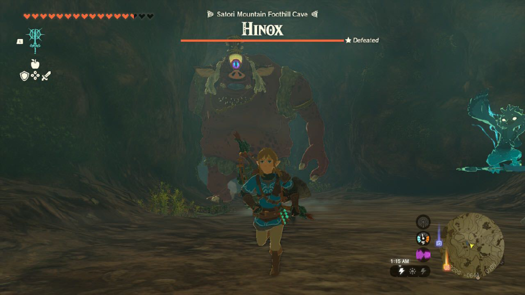 All Hinox locations map Tears of the Kingdom (TotK)