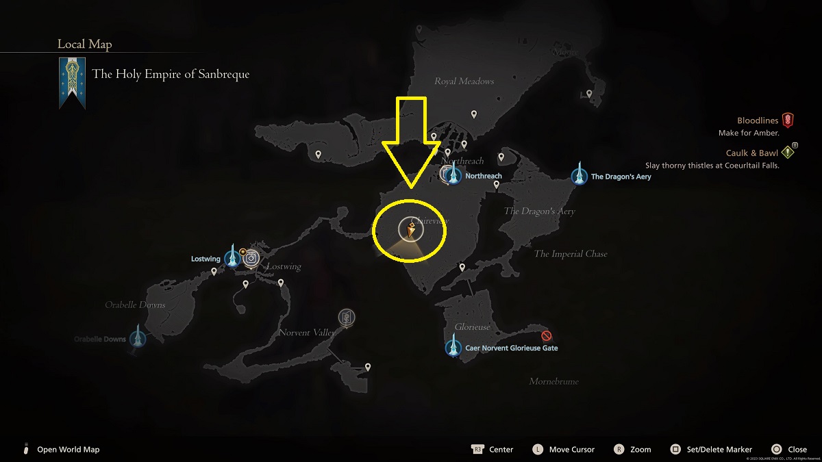 Final Fantasy XVI (FF16) Aruna location and Hunt guide