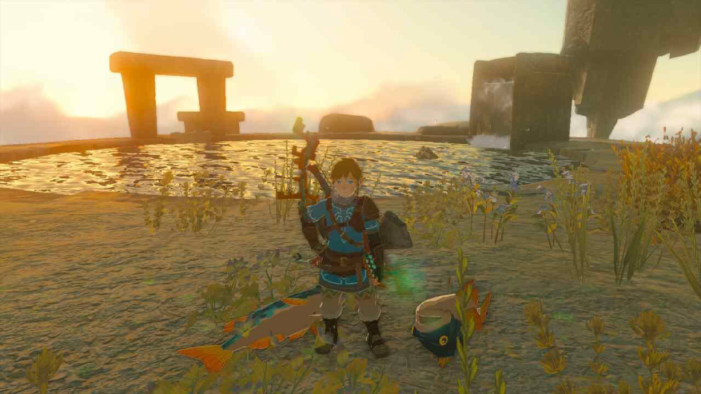 Best places to fish for Hearty Bass in Tears of the Kingdom (TotK)