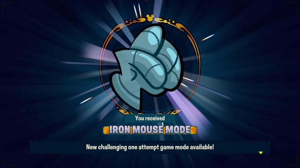 What is Iron Mouse Mode in Disney Illusion Island? – Destructoid