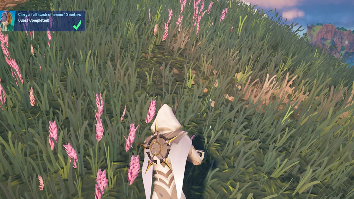 How to carry a full stack of ammo 10 meters in Fortnite