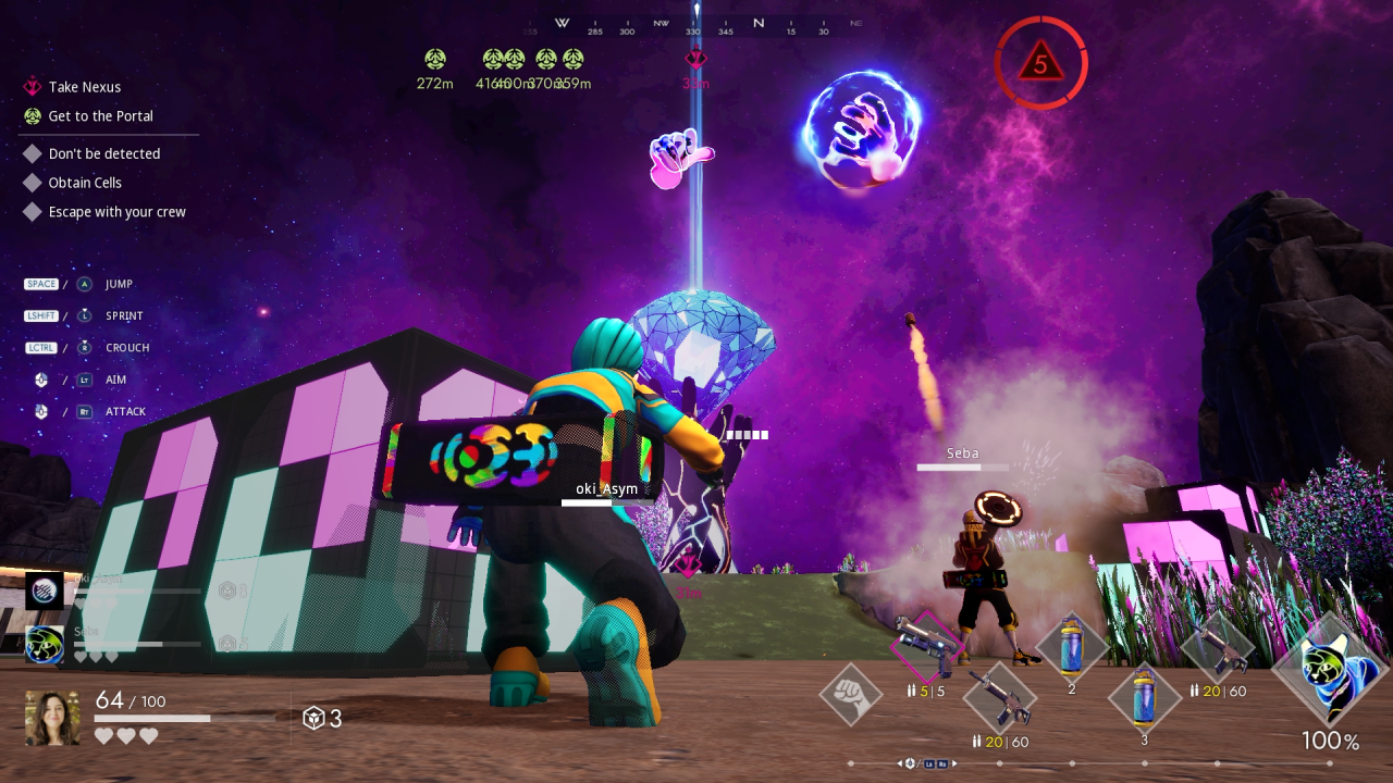 Available for Demo Now, Asym Altered Axis is a competitive heist game ...