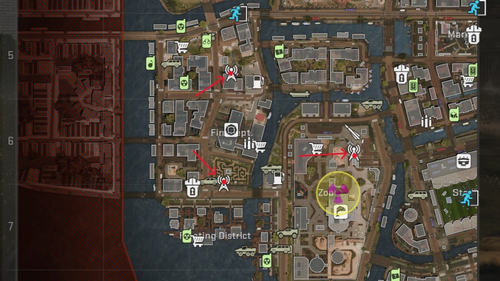 Fearless mission guide DMZ Warzone