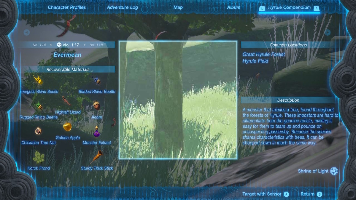 Where to find Bladed Rhino Beetles in Tears of the Kingdom (TotK)