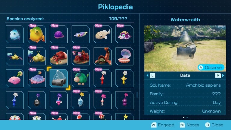 How to defeat the Non-Existent Entity (Waterwraith) in Pikmin 4