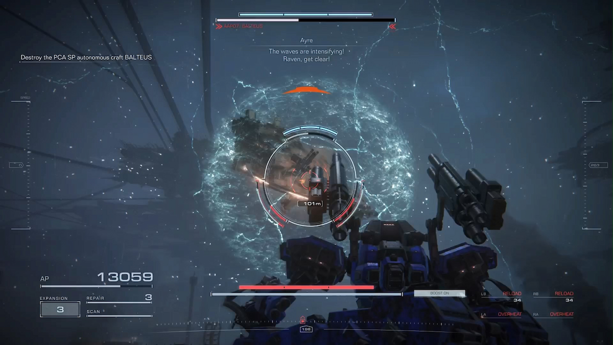 How to beat Balteus the Watchpoint boss in Armored Core 6 (AC6)