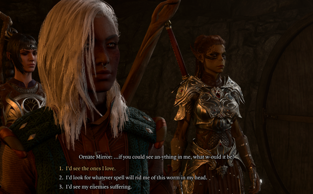 All Ornate Mirror Answers in Baldur's Gate 3: Balsam Ointment, Szass Tam