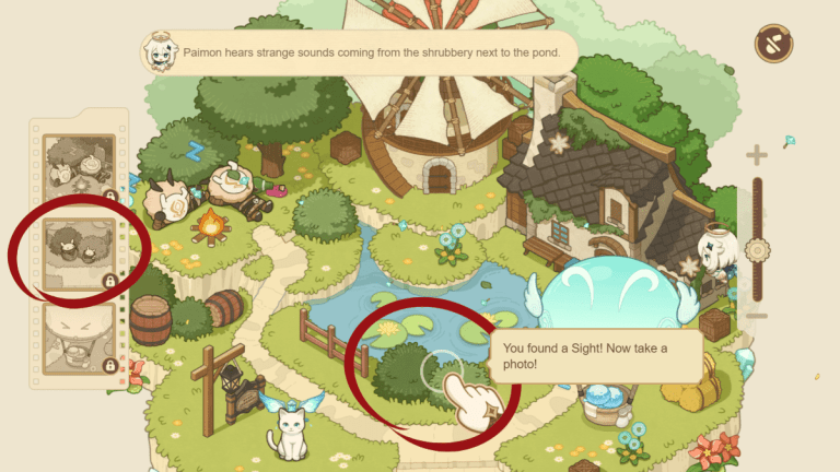 How to complete the 'Shadows in Motion' web event in Genshin Impact