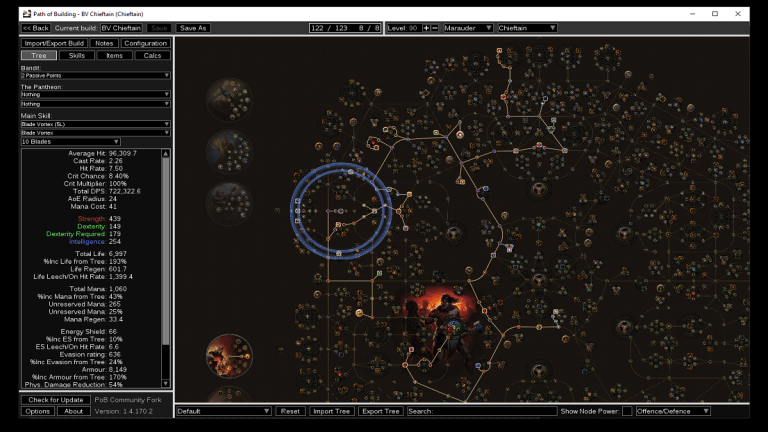 What is Path of Building community fork for Path of Exile?