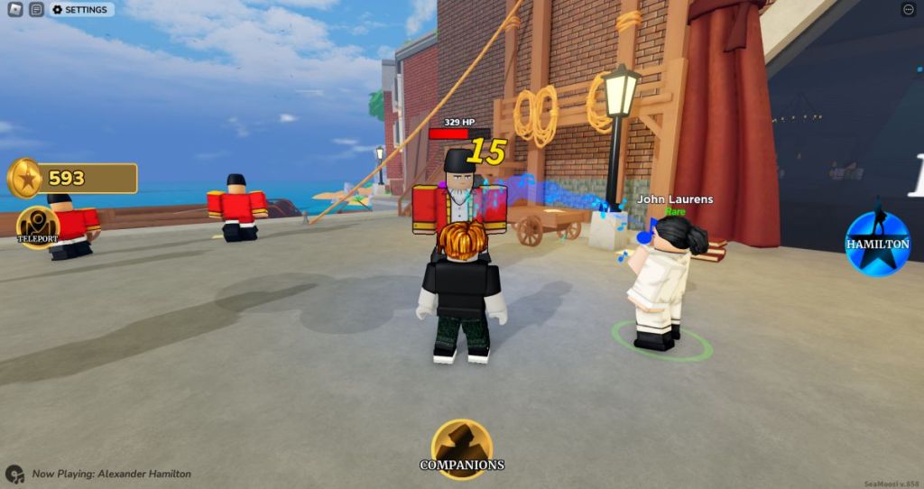 Hamilton Simulator imagines the musical as a gacha game inside Roblox
